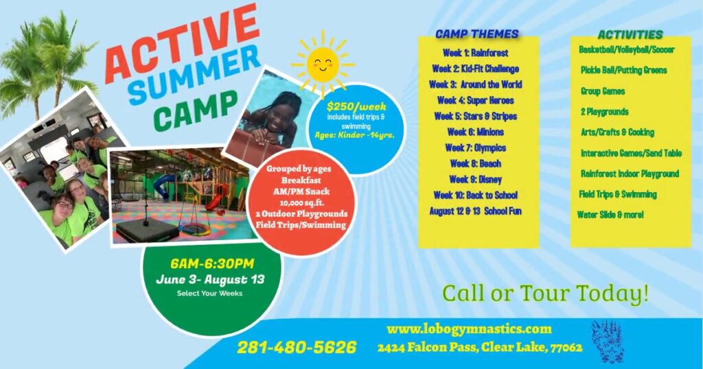 Active Camp - Lobo Gymnastics